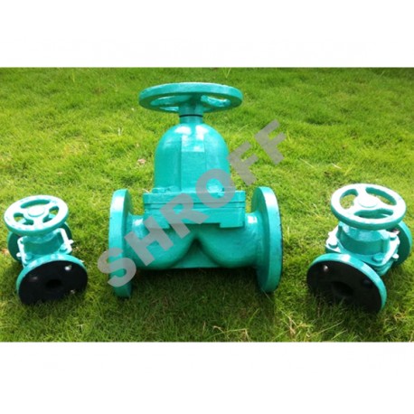 Saunders Weir Type A Diaphragm Valve - Shroff Process Pumps
